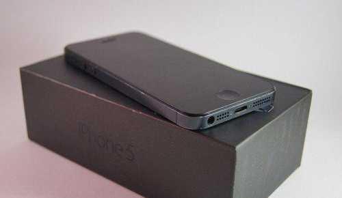 Обмен iPhone 5 16gb Black