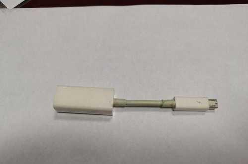 Переходник apple Thunderbolt to Ethernet