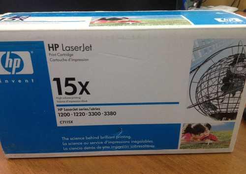 Оригинальный картридж HP 15X (C7115X)