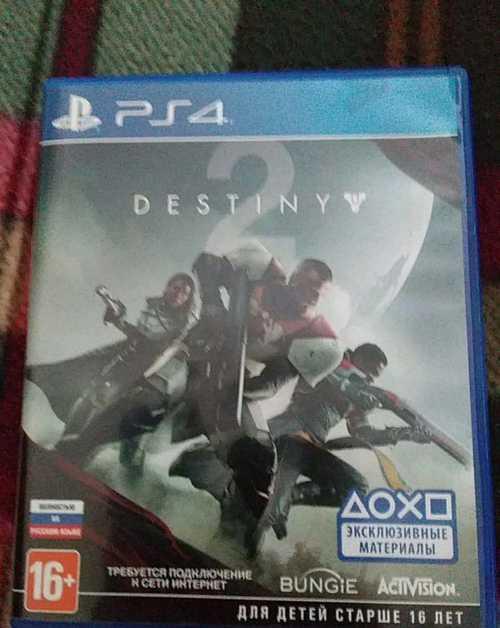 Игра на PS 4 destiny 2