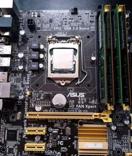 Связка на i3 lga 1150