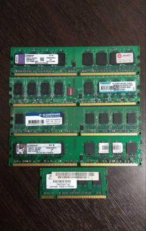 Оперативная память ddr2 2gb