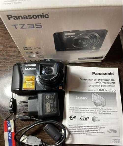 Компактный фотоаппарат мыльница Panasonic TZ35