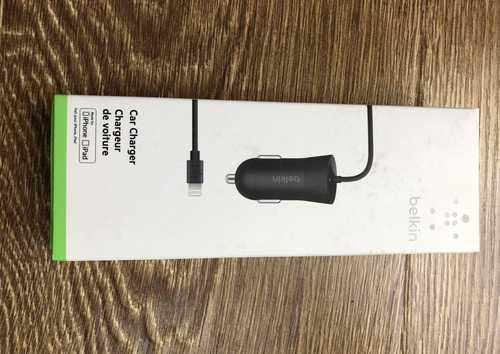 Автомобильное зар./устр. Belkin F8J181ds04-BLK 2.4