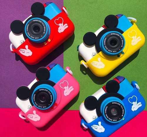 Детский цифровой фотоаппарат Микки Маус