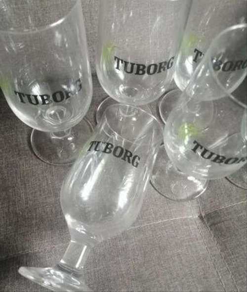 Пивные бокалы tuborg