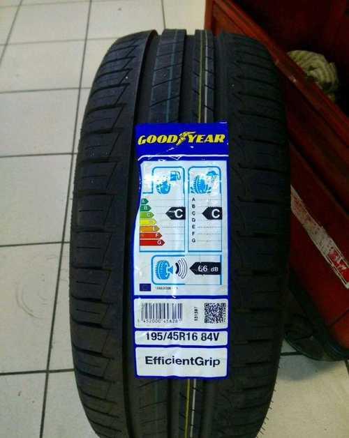 GoodYear EfficientGrip 195/45R16 новое