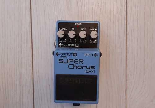 Гитарная педаль boss CH-1 Super Chorus