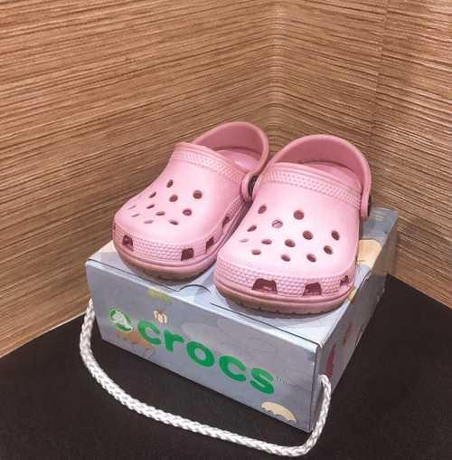 Crocs кроксы детские 17-19 размер
