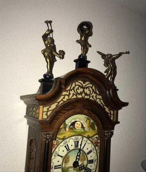 Старинные часы с мелодией и отключением боя