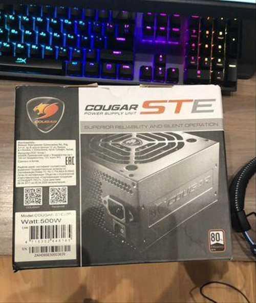 Блок питания 500w Cougar STE 500