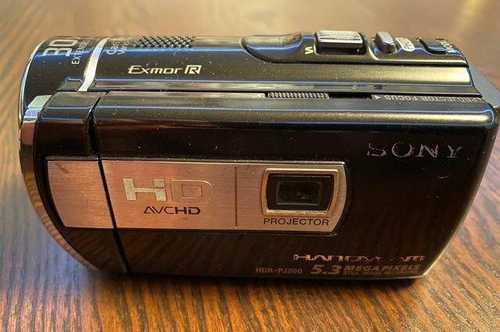 Видеокамера Sony с проектором