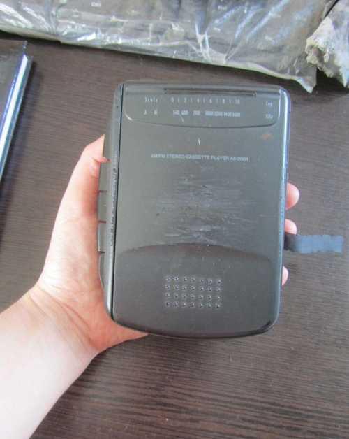 Плеер casio am\fm stereo cassette player as-200r