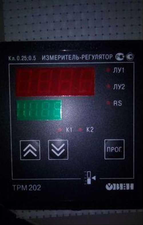 Измеритель -регулятор двухканальный