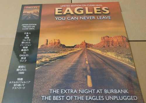 Eagles - limited edition винил (запечатаная)