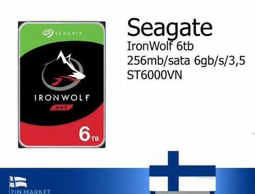 Seagate IronWolf 6tb 256mb/SATA 6gb/s/3,5 ST6000VN