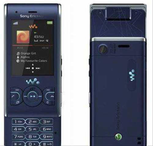 Sony ericsson W595I Blue Новый, Оригинал