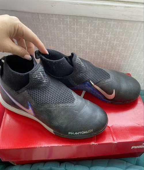Бутсы Nike phantom 37,5 футзалки