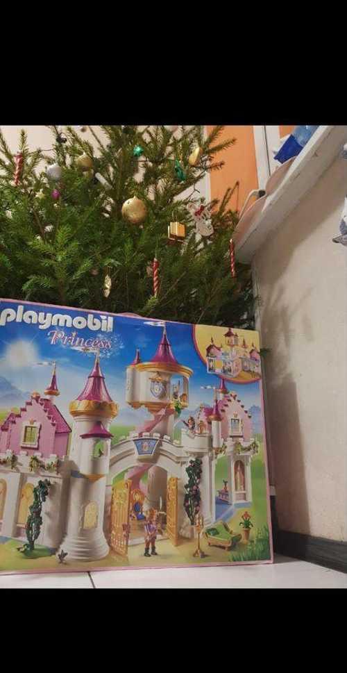 Большой замок принцессы playmobil 6848