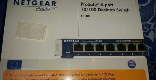 Netgear FS 108-200PES