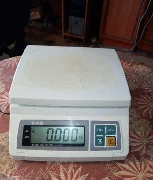 Весы CAS SW-1 до 10 кг