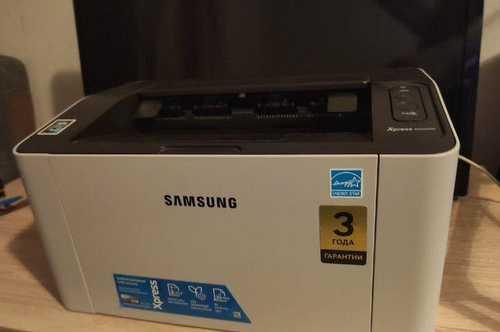 Принтер лазерный Samsung SL-M2020W (На гарантии)