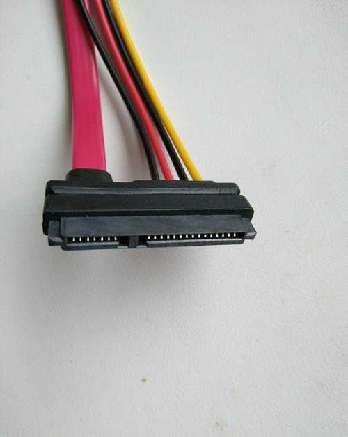 SATA 22 Pin Male To Female Расширение SATA кабель