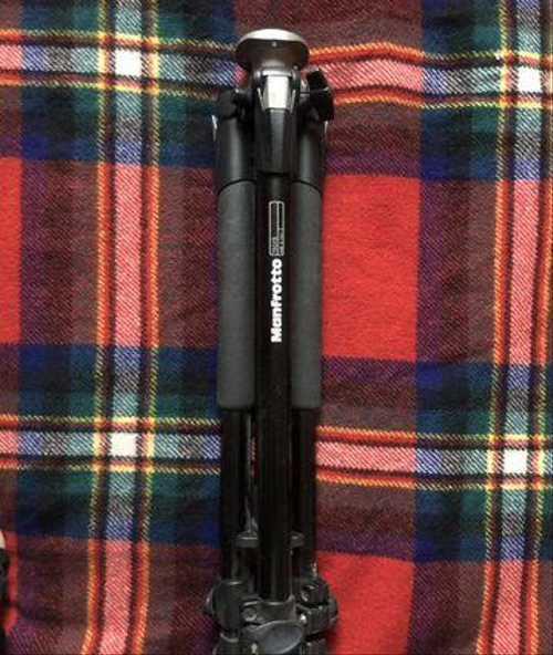 Штатив Manfrotto 190xb + голова Manfrotto 701HDV