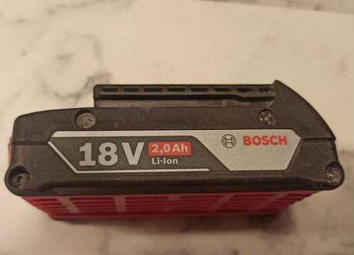 Аккумулятор bosch gba 18v 2.0Ah