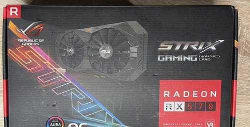 Коробка от asus strix RX570