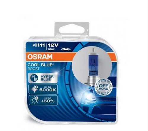 Автолампа osram H11 12V 80W PGJ19-2 Cool Blue Boos