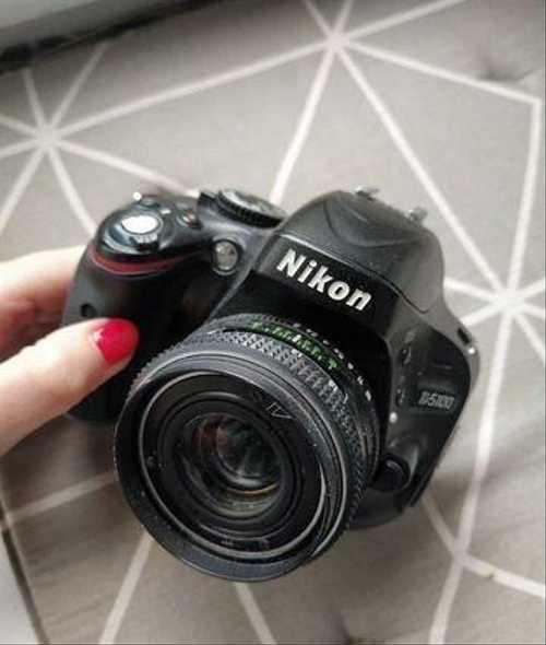 Зеркальный Фотоаппарат nikon d5100 + портретник