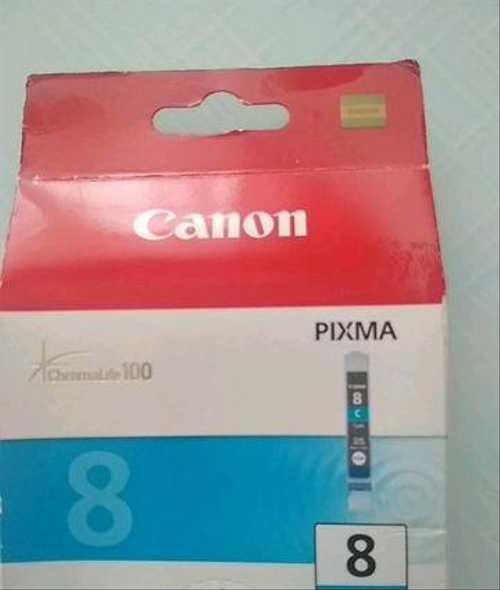 Картридж Canon CLI-8C оригинал