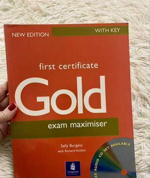 Gold Exam Maximiser First Certificate Sally Burges