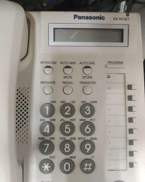 Системные IP-телефоны Panasonic KX-NT321, KX-NT343