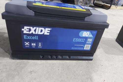 Exide excell 80AH 700A новый