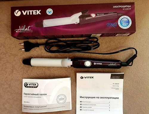 Электрощипцы для волос Vitek VT-2292VT Velvet