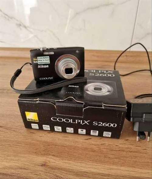 Компактный фотоаппарат nikon coolpix s2600