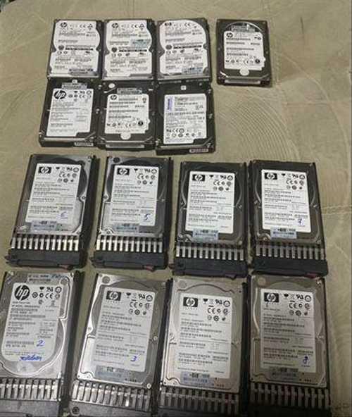 Sas HDD 2.5 146-500gb