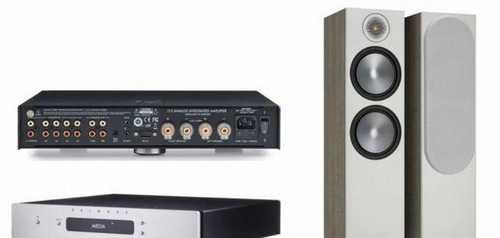 Стерео комплект Monitor Audio Bronze 500 и Primare