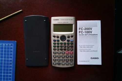 Калькулятор финансовый casio FC-100V