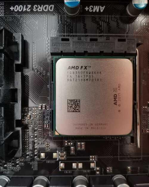 Amd fx8350+Мат.плата ASRock pro3 R2.0+Опер.пам