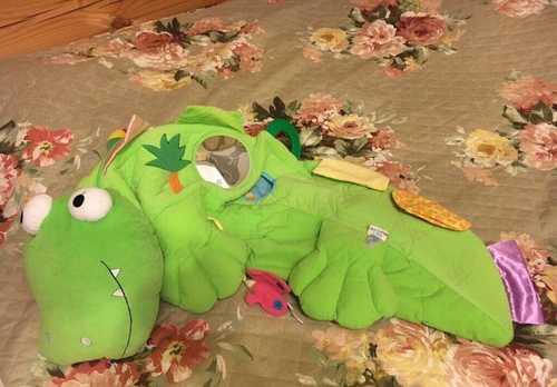 Развивающий коврик для детей, крокодил