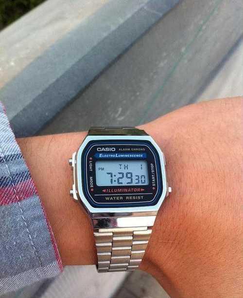 Новые casio A-168WA-1 montana