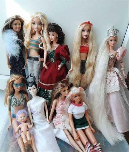 Барби 90х Barbie Рапунцель Мy scene Hasbro куклы
