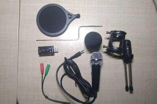 Студийный конденсаторный микрофон xiaokoa