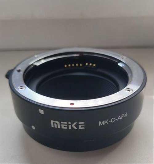 Переходник Canon ef - Canon M автофокус Meike