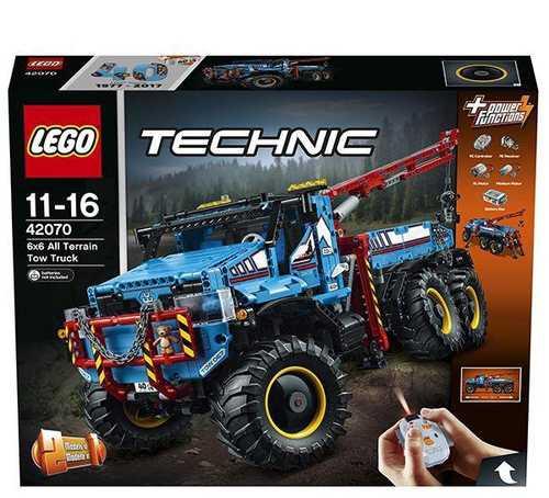 Lego Technic 42070 Аварийный внедорожник 6х6