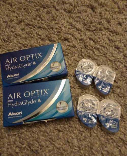 Обмен Линзы air optix hydra Glyde - 5,25,4,50