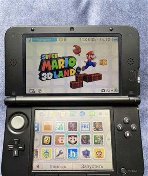 Nintendo 3ds xl ll old красная